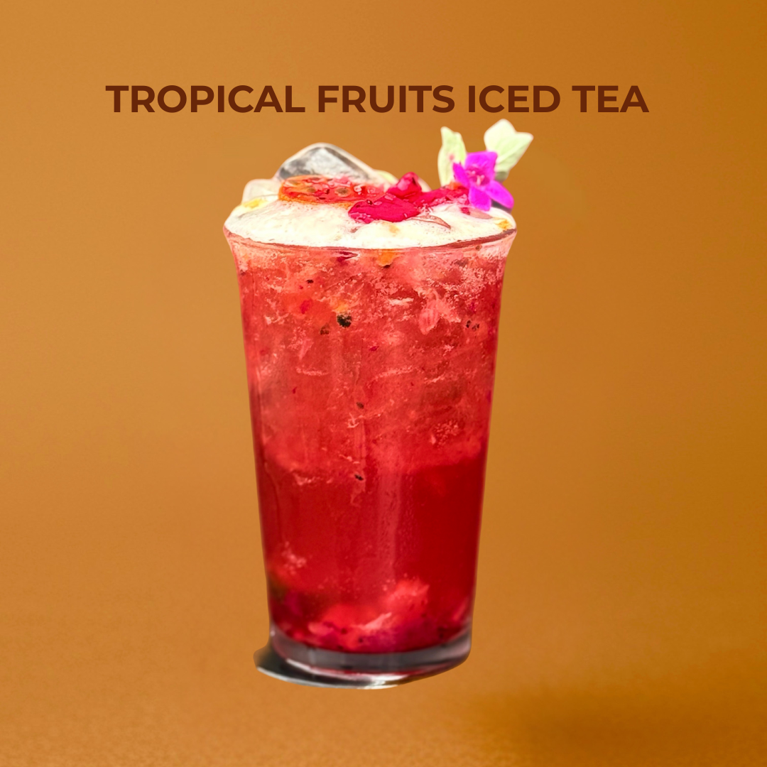 TROPICAL FRUITS ICED TEA